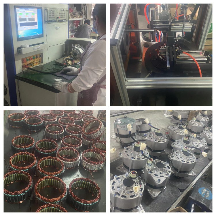 Alternator Assembly 24v 55a 2pk For Caterpillar Cat 6n9294 Diesel ...