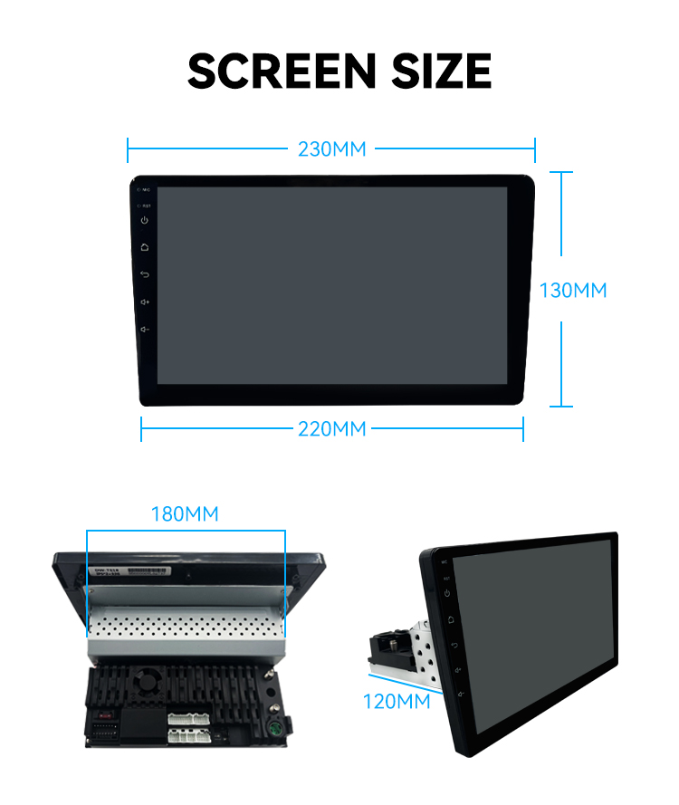 Coview Universal Ts18 Android Player Touch Screen Android Car Radio Dvd ...