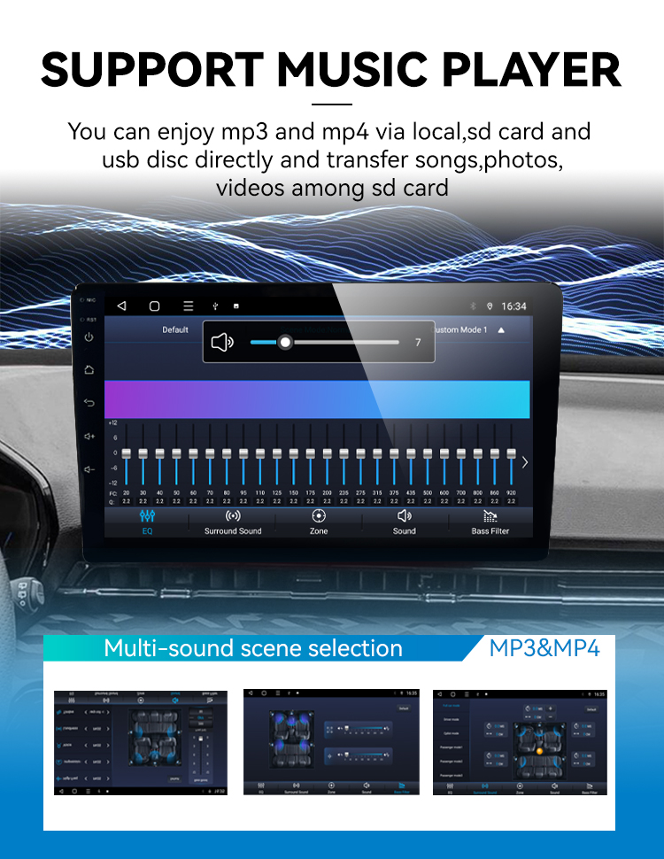 Coview Universal Ts18 Android Player Touch Screen Android Car Radio Dvd ...