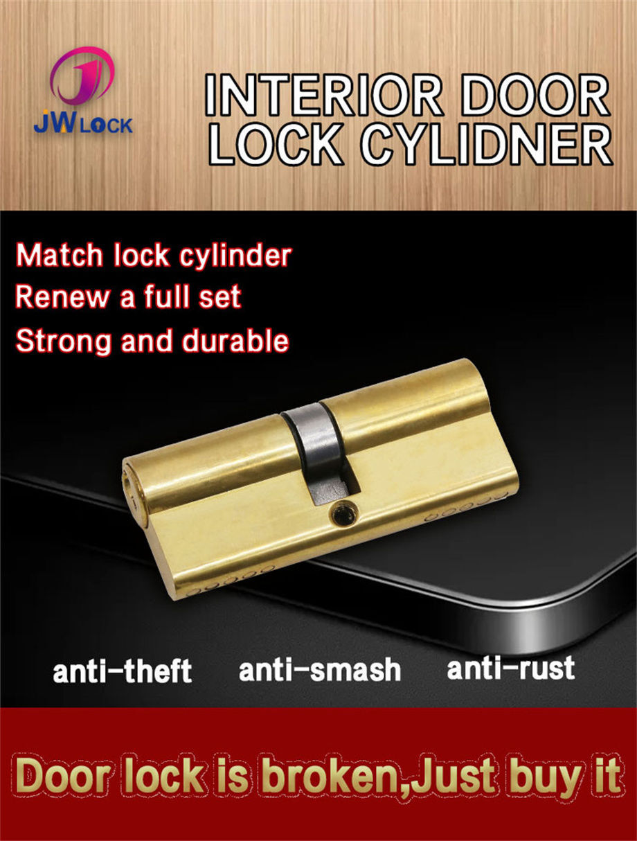 Buy Wholesale China 80mm-21anti-theft Euro Brass Cylinder Lock Double ...