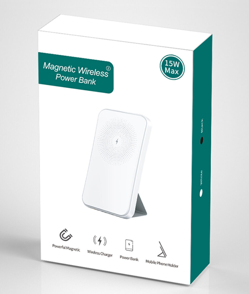 Creative 5000 Mah Type C 2 Ways Charge Portable Fast Charge Magnetic ...