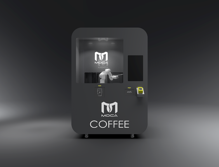 Pneumatic Robot Ai Arm Coffee Vending Machine With Robotic Arm Xbot ...