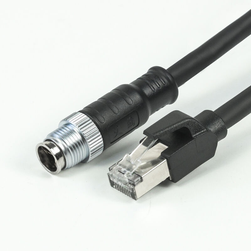 Buy Wholesale China High Flexible Waterproof Network Cable M12 To Rj 45 ...