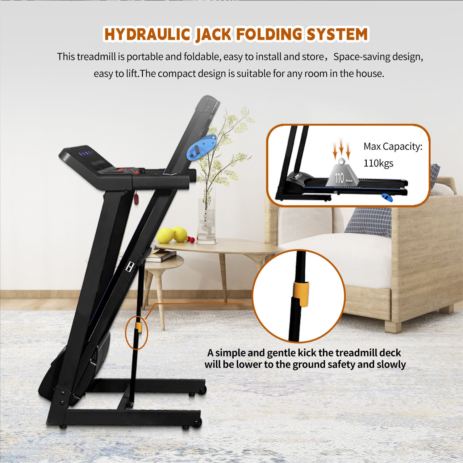 Buy Wholesale China Foldable Running Machine Body Care Fitness ...