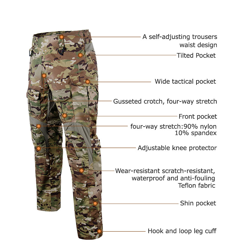 Buy Wholesale China Tactical Clothing G3 Black Camouflage Hunting ...