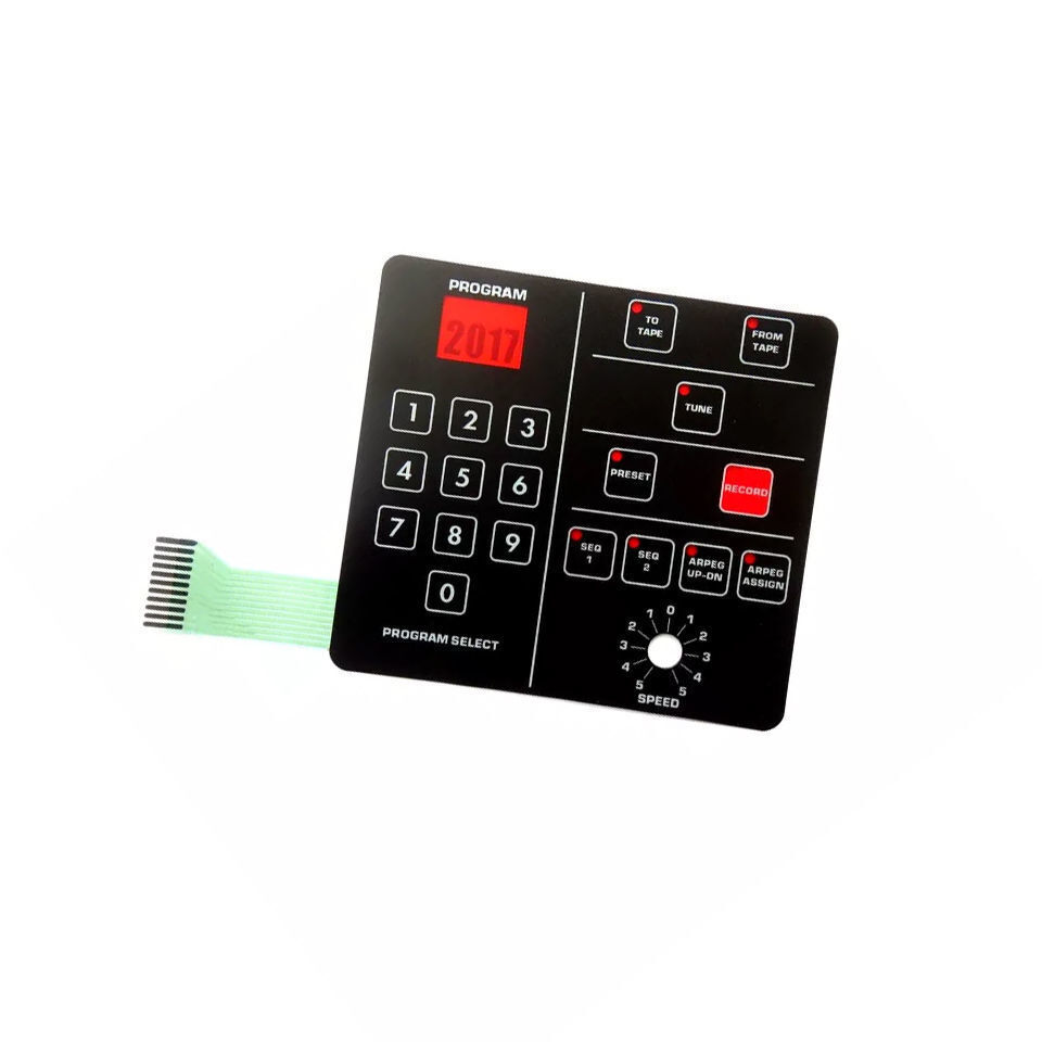 Buy Wholesale China Best Selling Front Panel Metal Dome Graphic Overlay ...