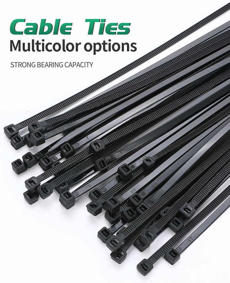 Huaju Nylon 66 3~8 Inch Length 2.5~12 Mm Width Plastic Self-locking ...