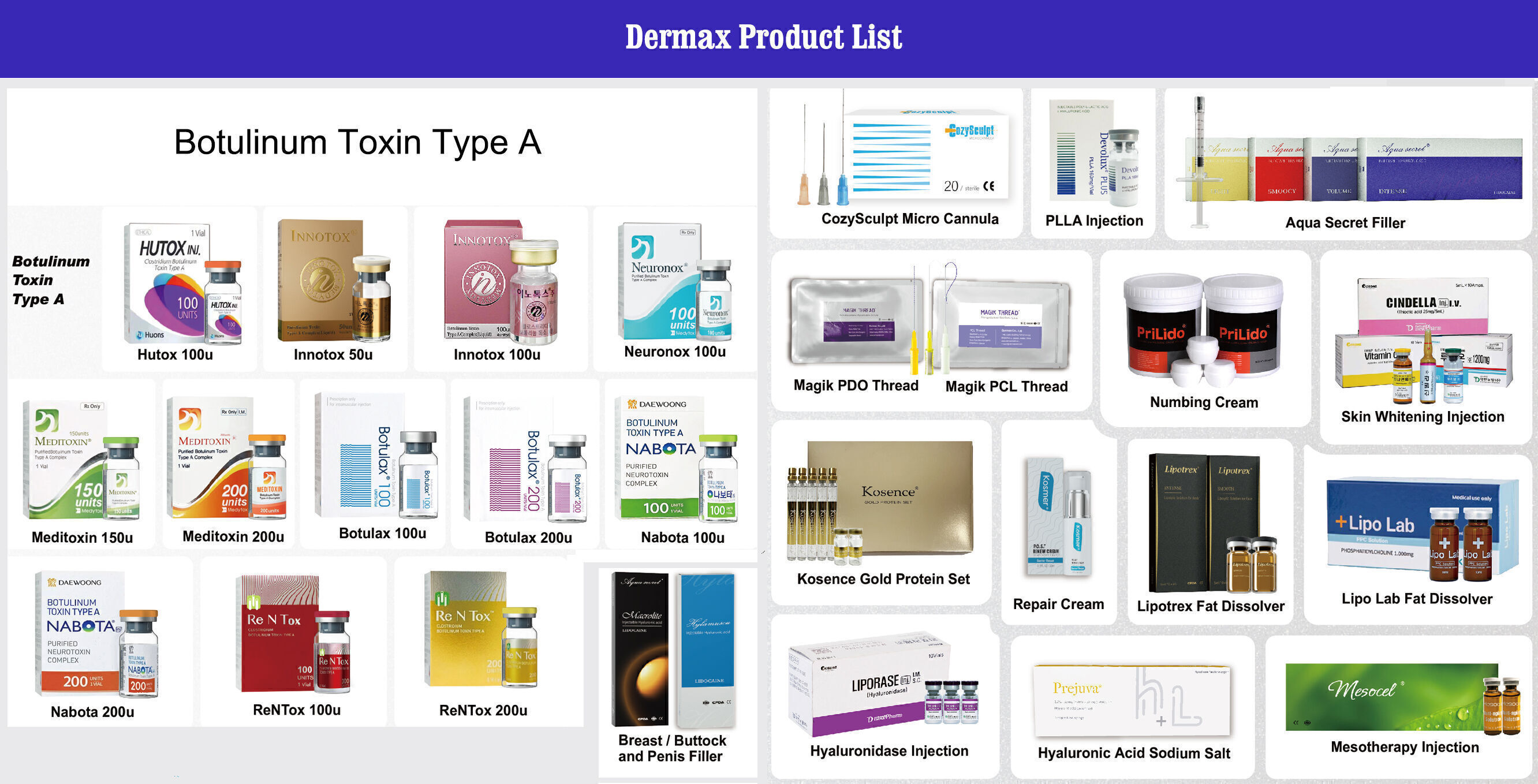 Buy Wholesale China Clinic New Botulinums Toxin Type A Injection 100ui ...