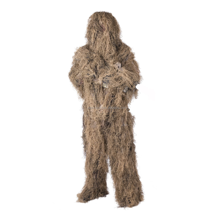Outdoor Full Body Ghillie Suit Camouflage 3d Grass Camouflage Suit ...