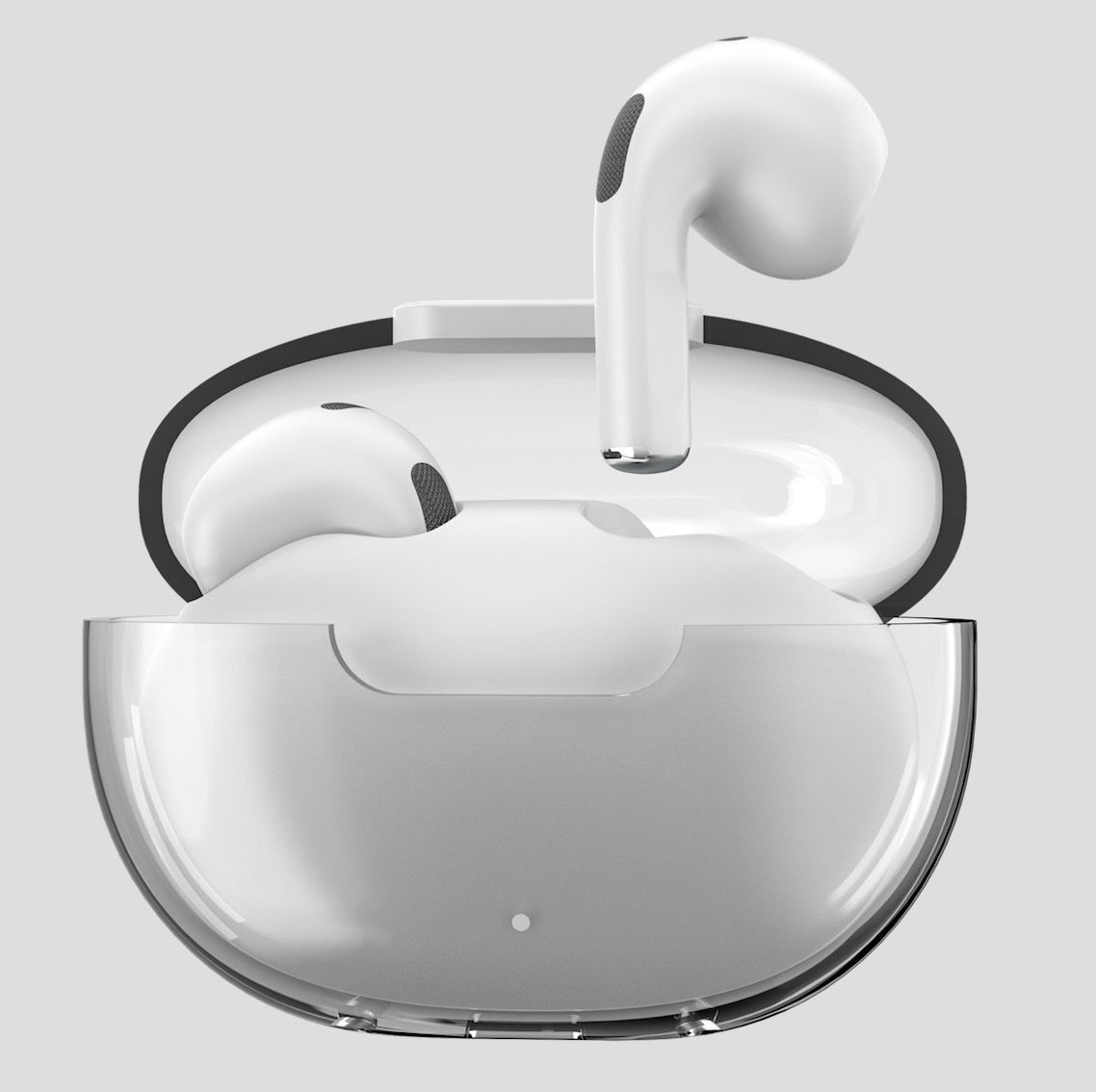 Buy Wholesale China Transparent Style 3d Stereo Sports Headset Tws ...