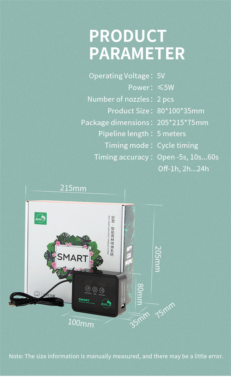 Buy Wholesale China Programmable Timer Misting System With 2pcs ...