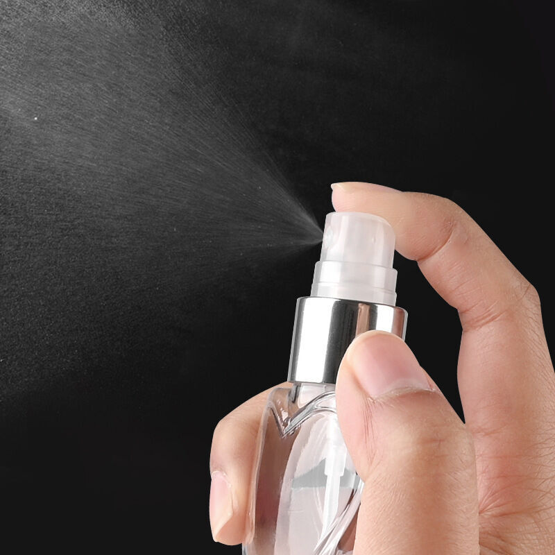 High Quality 30ml 80ml 120ml Empty Spray Bottle Heart Shape Perfume Pet ...