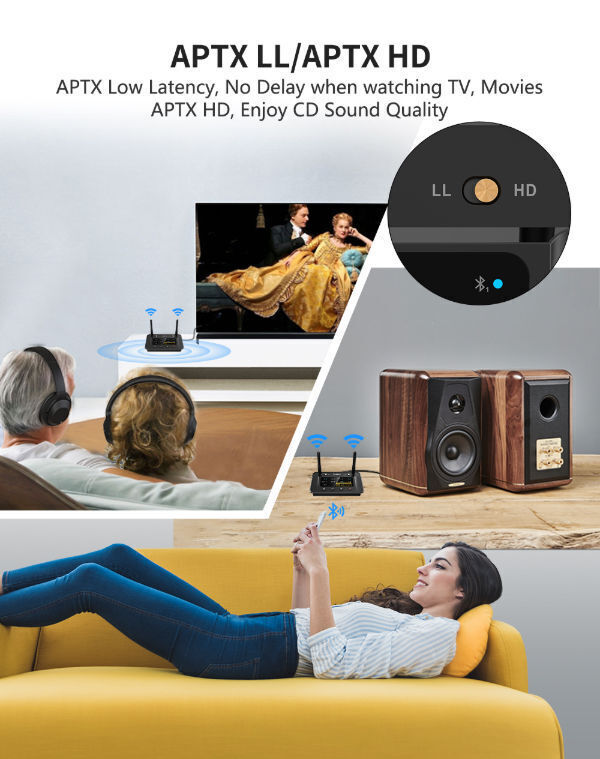 Buy Wholesale China 1mii Hi-fi Bluetooth 5.0 Transmitter Receiver For ...