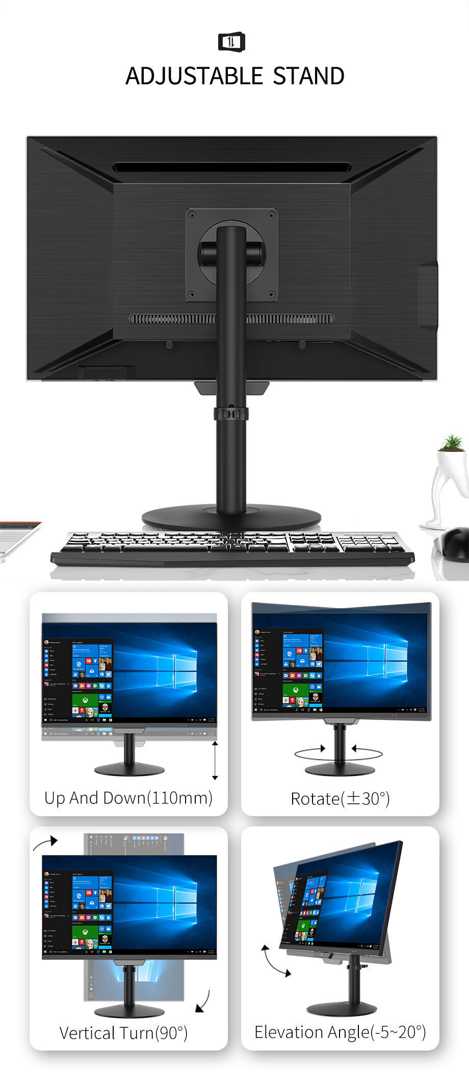 Buy Wholesale China Factory 24 Inch Core I3 I5 I7 Aio Desktop Computer ...