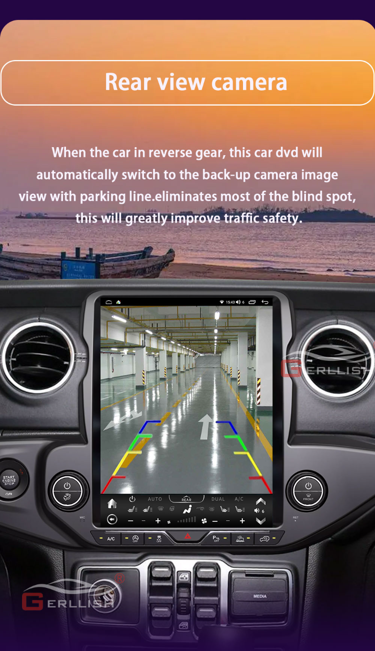 Tesla Style Android Radio For Jeep Wrangler/gladiator 2018-2021 Gps ...