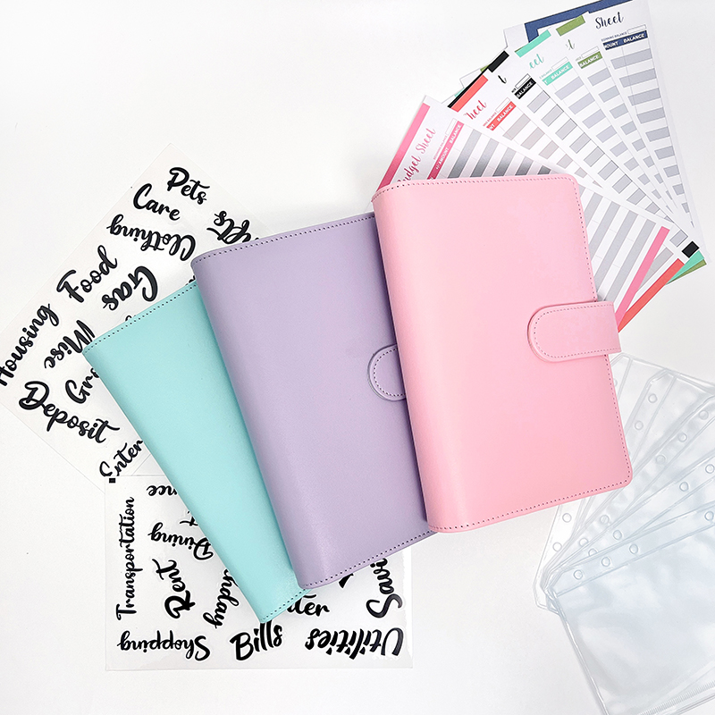 Buy Wholesale China Customized 6 Ring Budget Binders Pu Marble Cover ...