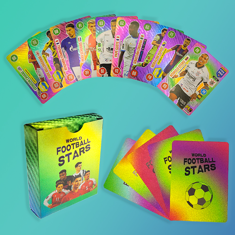 Buy Wholesale China Wholesale 55 Cards/box Gold Foil Deck Box Panini ...