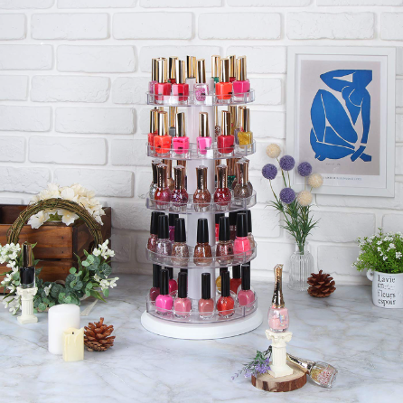 Buy Wholesale China 24 Slot Lipstick Organizer Wooden Lipstick Holder ...