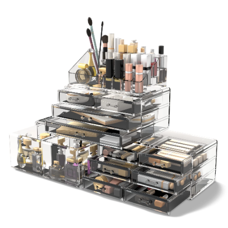 Buy Wholesale China 24 Slot Lipstick Organizer Wooden Lipstick Holder ...