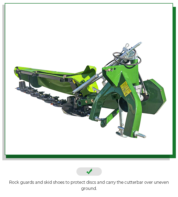 Buy Wholesale China 8 Discs Finger Wheel Lawn Hay Rotary Mower 3 Point ...