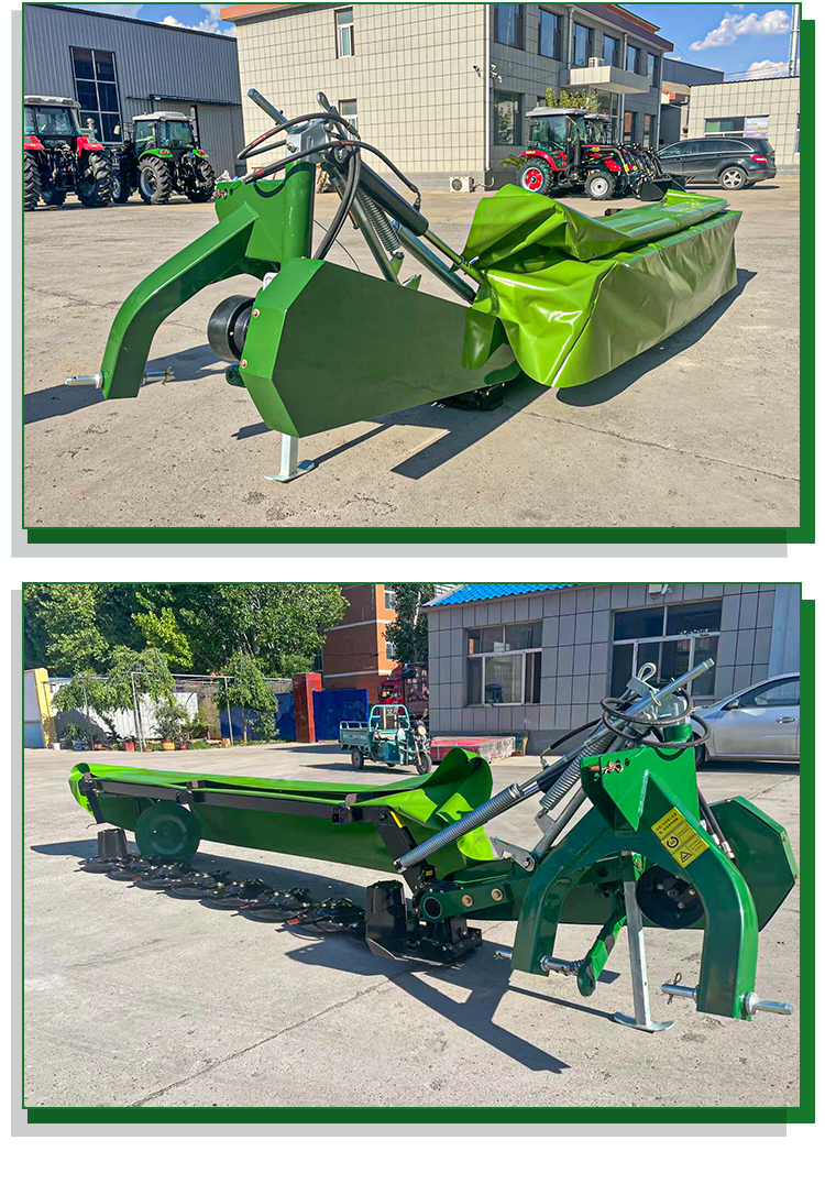 Buy Wholesale China 8 Discs Finger Wheel Lawn Hay Rotary Mower 3 Point ...