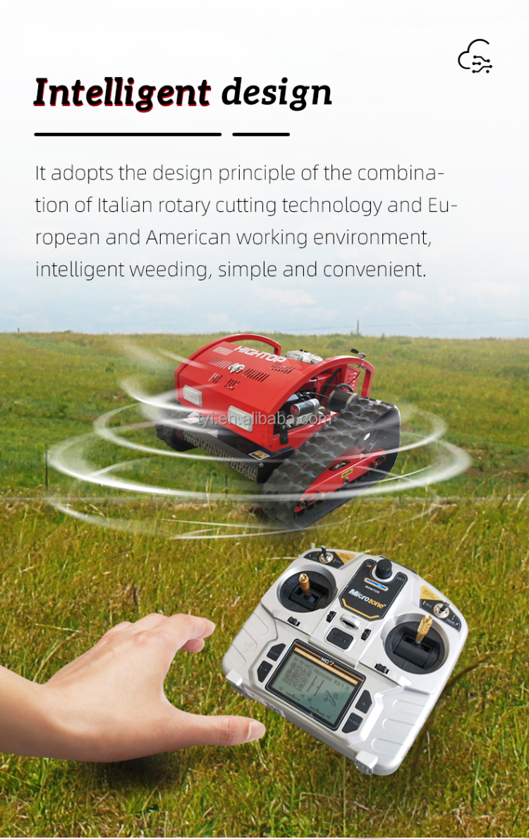 Buy Wholesale China Ht750 Mower Robot Lawn Mower For Agriculture Fast ...