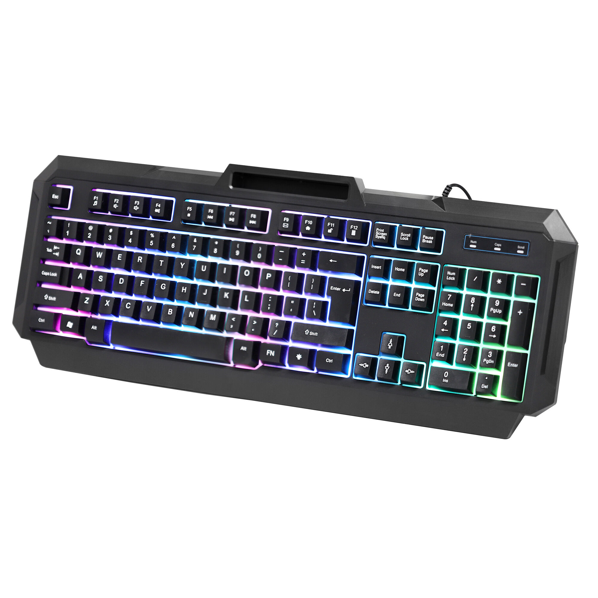 Buy Wholesale China Gaming Keyboard, 7-color Rainbow Led Backlit 104 ...