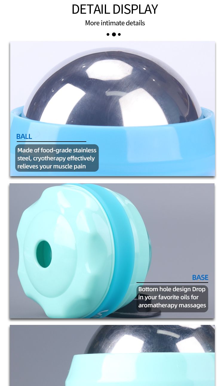 Cold Therapy Massage Ball Roller For Relief Treating Muscle And Joint ...