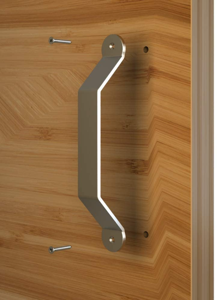 Buy Wholesale China 10in Satin Nickel Side Mount Handle Pull American ...