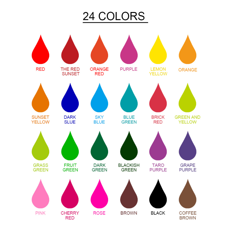 Buy Wholesale China Vmae 24 Colors Diy Lip Gloss Base Color Cosmetic ...