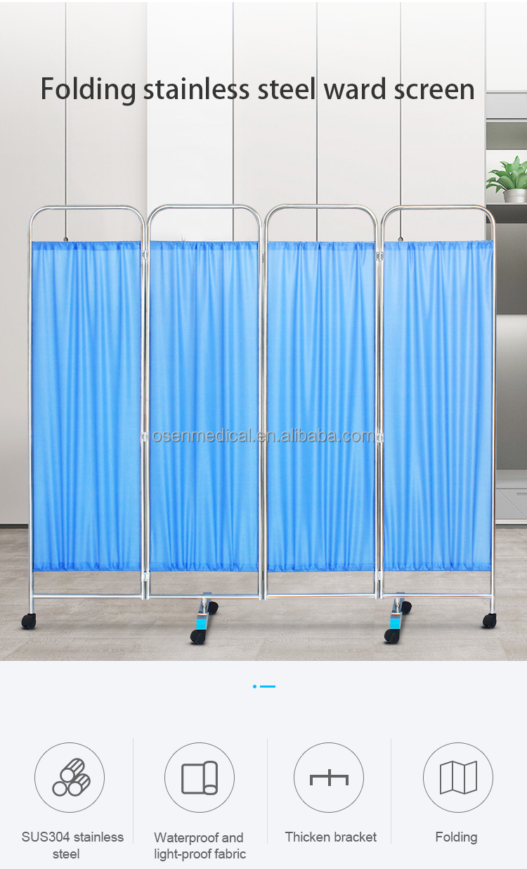 Buy Wholesale China Hospital Furniture Hospital Folding Screens Medical ...