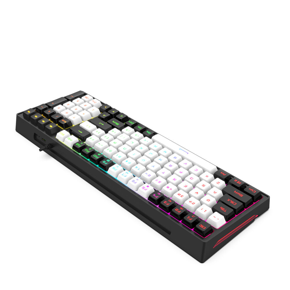 Buy Wholesale China New Model Wired Usb 98 Keys Gaming Membrane Rgb ...