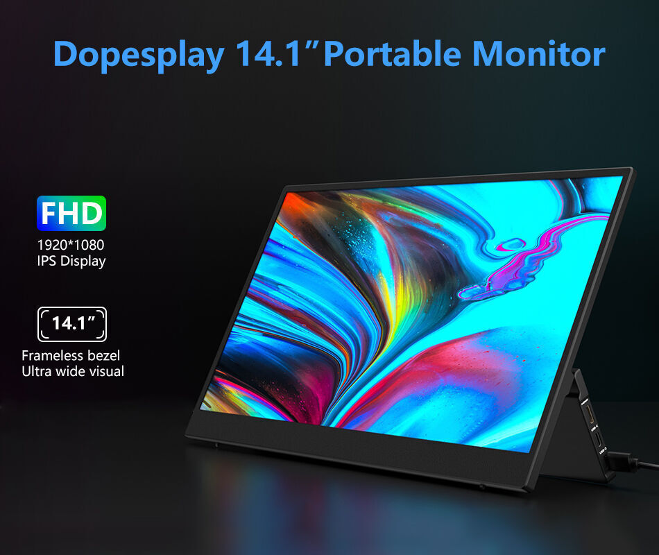 Buy Wholesale China Dopesplay Portable Monitor For Laptop 14.1 Inch ...