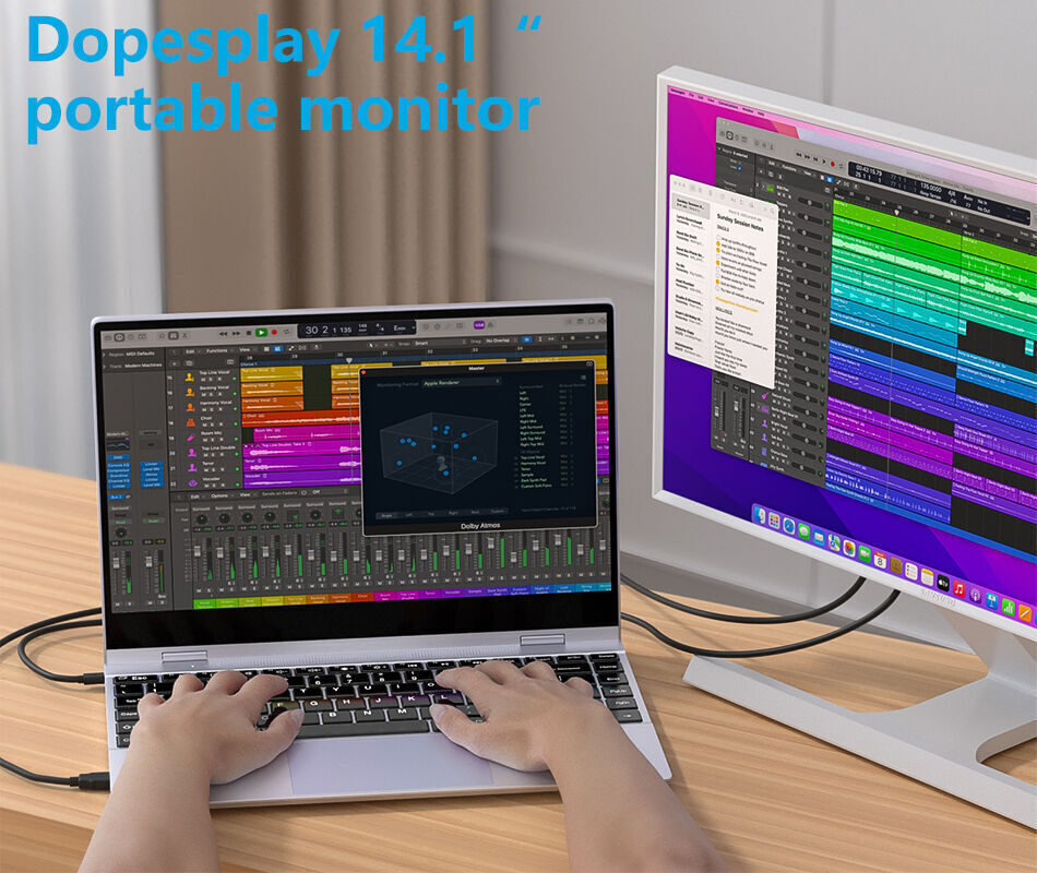 Buy Wholesale China Dopesplay 14.1 Inch Keyboard Portable Lapdock ...