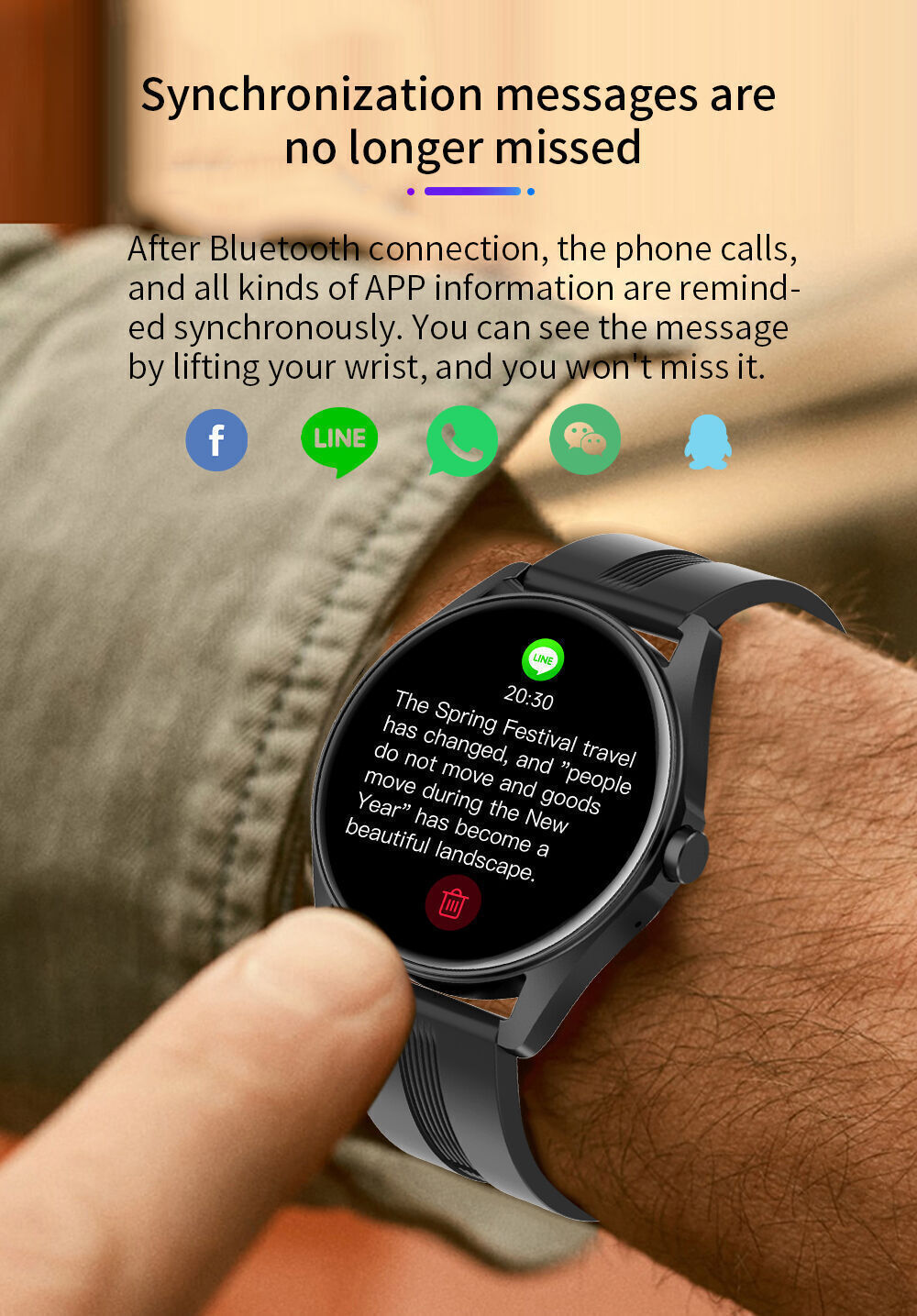 Buy Wholesale China Ultra Watch 1.39inch Tft Full Touch Round Screen ...