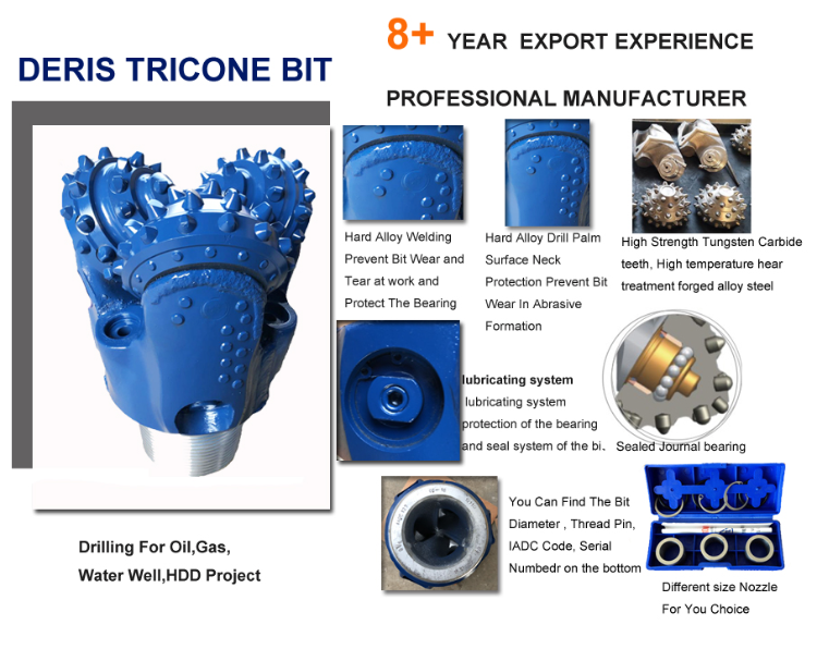 Buy China Wholesale Kingdream Blue 9 7/8" Iadc 537 Tci Tricone Roller ...