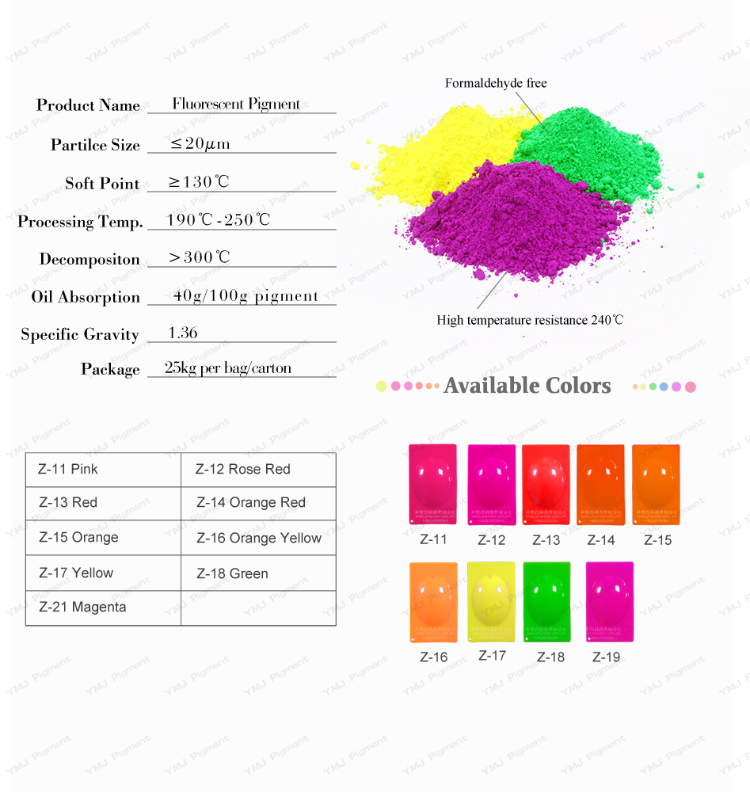 Buy Wholesale China Factory Price Organic Fluorescent Pigment Powder ...