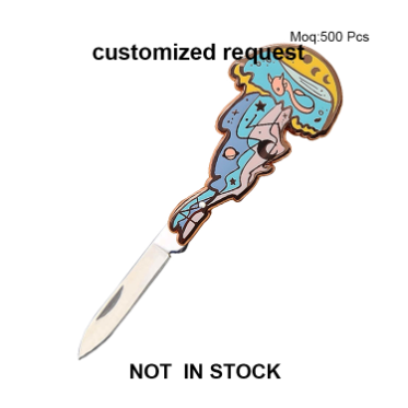 Buy Wholesale China Wholesale Custom Logo Colorful Key Knife Keychain ...