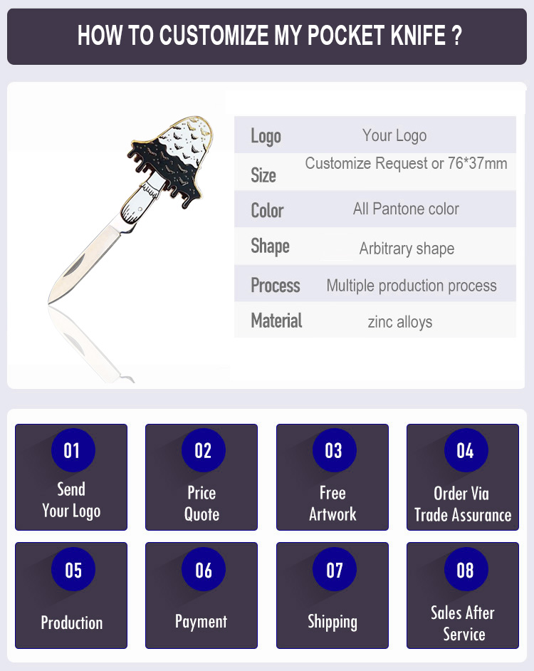 Buy Wholesale China Wholesale Custom Logo Colorful Key Knife Keychain ...