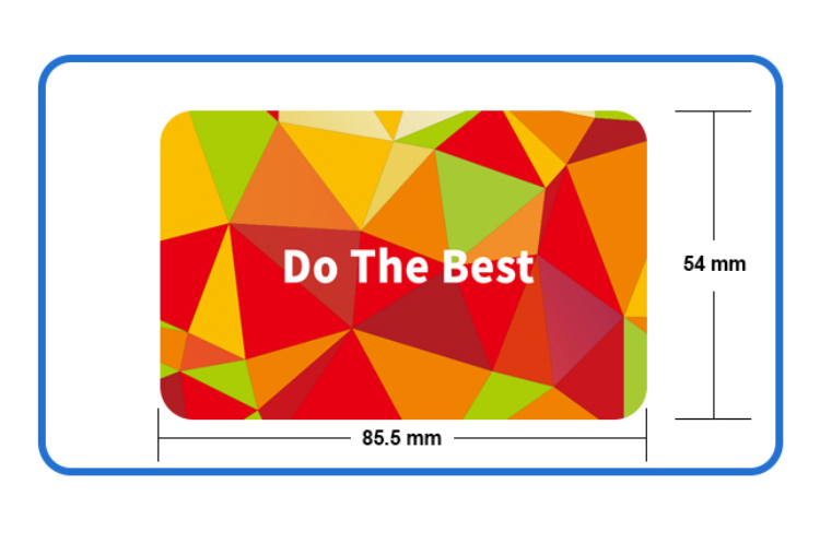 Custom Plastic Rfid Business Card Memory Smart Digital Pvc Nfc Business ...