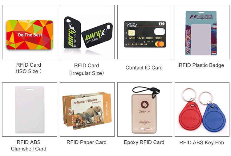 Custom Plastic Rfid Business Card Memory Smart Digital Pvc Nfc Business ...