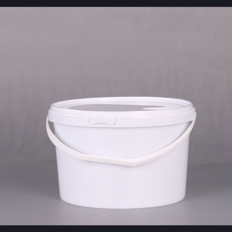 Buy China Wholesale Empty Plastic Paint Pail 5l Durable White Round ...
