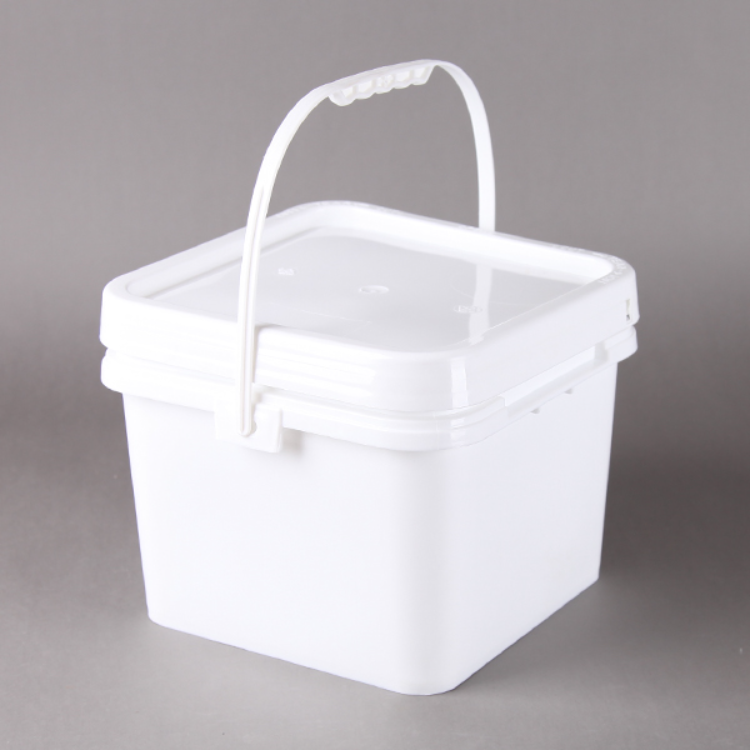 5l 8l 10l 20l 25l Plastic Water Container /drum/bucket/barrel ,transparent White Square Bucket ...