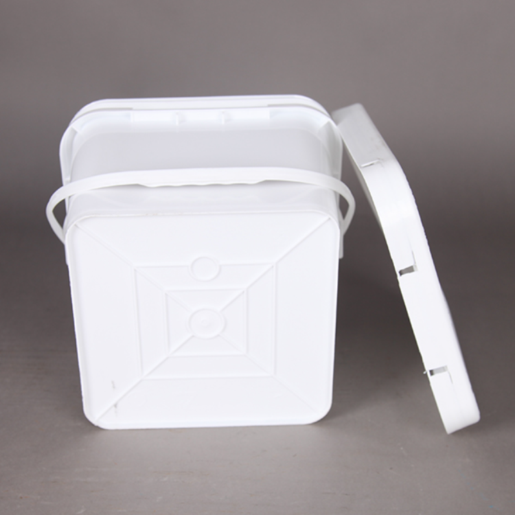 5l 8l 10l 20l 25l Plastic Water Container /drum/bucket/barrel ,transparent White Square Bucket ...