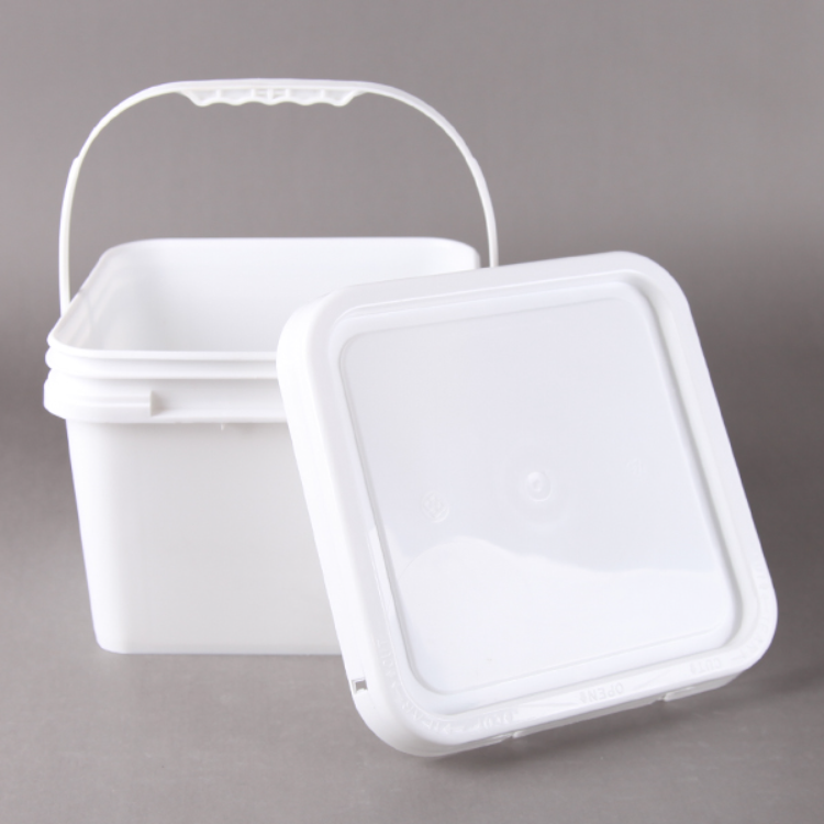 5l 8l 10l 20l 25l Plastic Water Container /drum/bucket/barrel ,transparent White Square Bucket ...