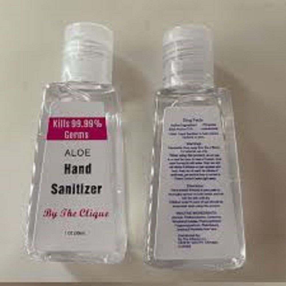 Hand Sanitizer Gel Instant Disinfecting Alcohol Pocket Hand Sanitzers Wash Antibacterial Hand ...