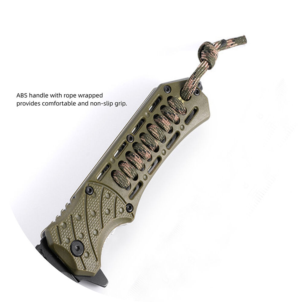 Buy Wholesale China Rope Wrapped Handle Stainless Steel Outdoor Camping ...