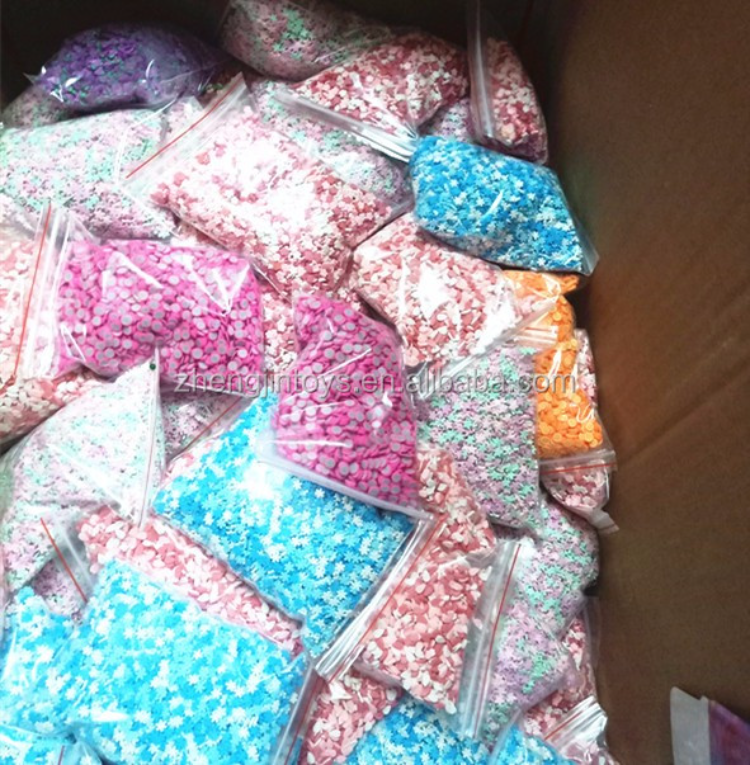 Buy Wholesale China Top Sell 5mm Stars Slices Colorful Polymer Clay ...