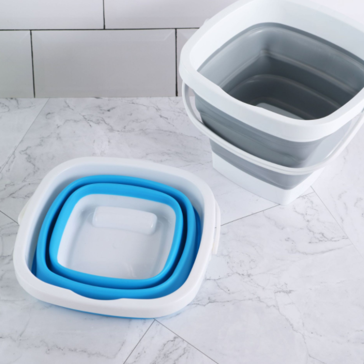 Buy Wholesale China Multi-function Square Foldable Pail Plastic ...