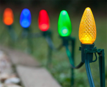 Holiday Lighting C9 Light Spool C9 Christmas Socket Wire Spt-1w 1000 ...